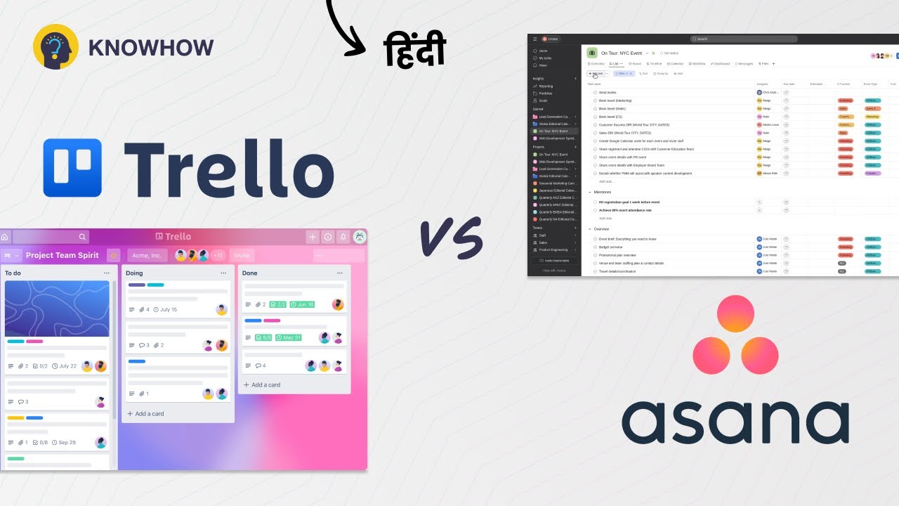 Trello vs Asana: Which Project Management Tool is Best for Your Team ...