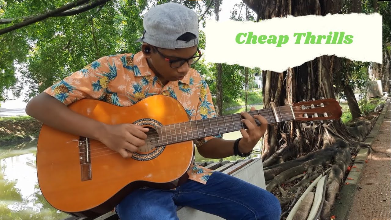 Cheap Thrills (Sia) - Dinith Perera | Fingerstyle Guitar Cover - YouTube