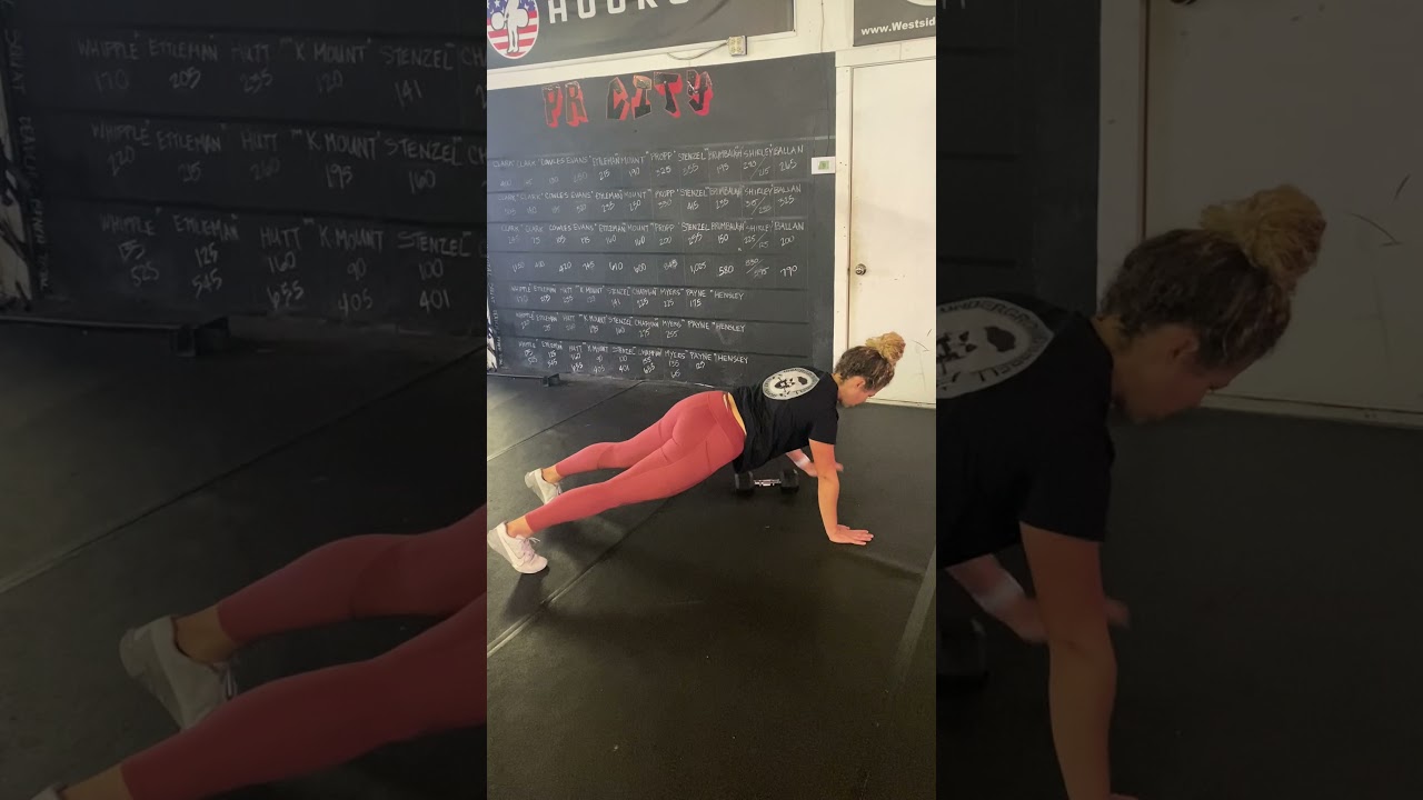 PLANK DB PULL THROUGH - YouTube