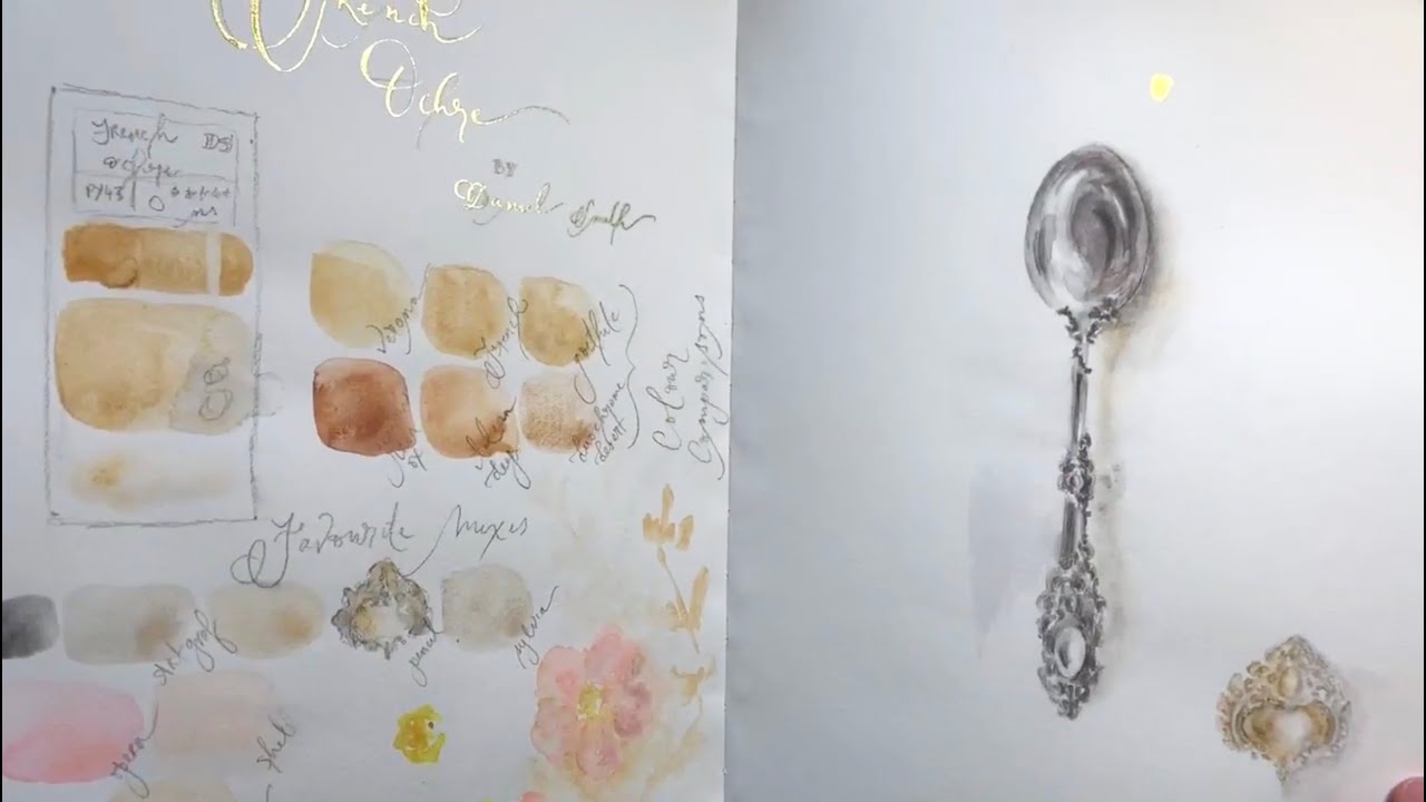Color Spotlight || French Ochre by Daniel Smith | A Watercolor ...