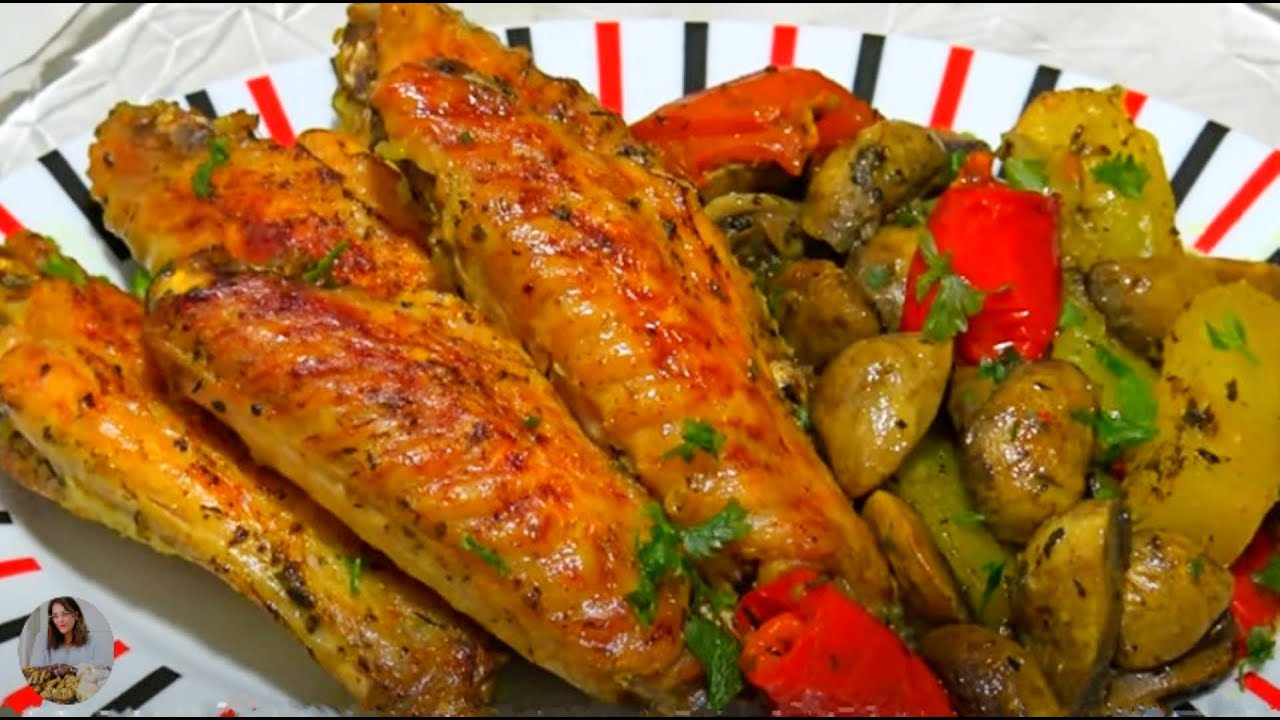 Aripioare la Cuptor cu Cartofi sau Aripioare de Curcan cu Legume la ...