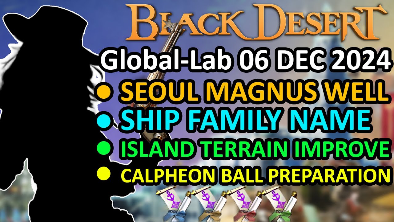 Ship Family Name, New Magnus Well on Seoul, Island Terrain (BDO Global ...