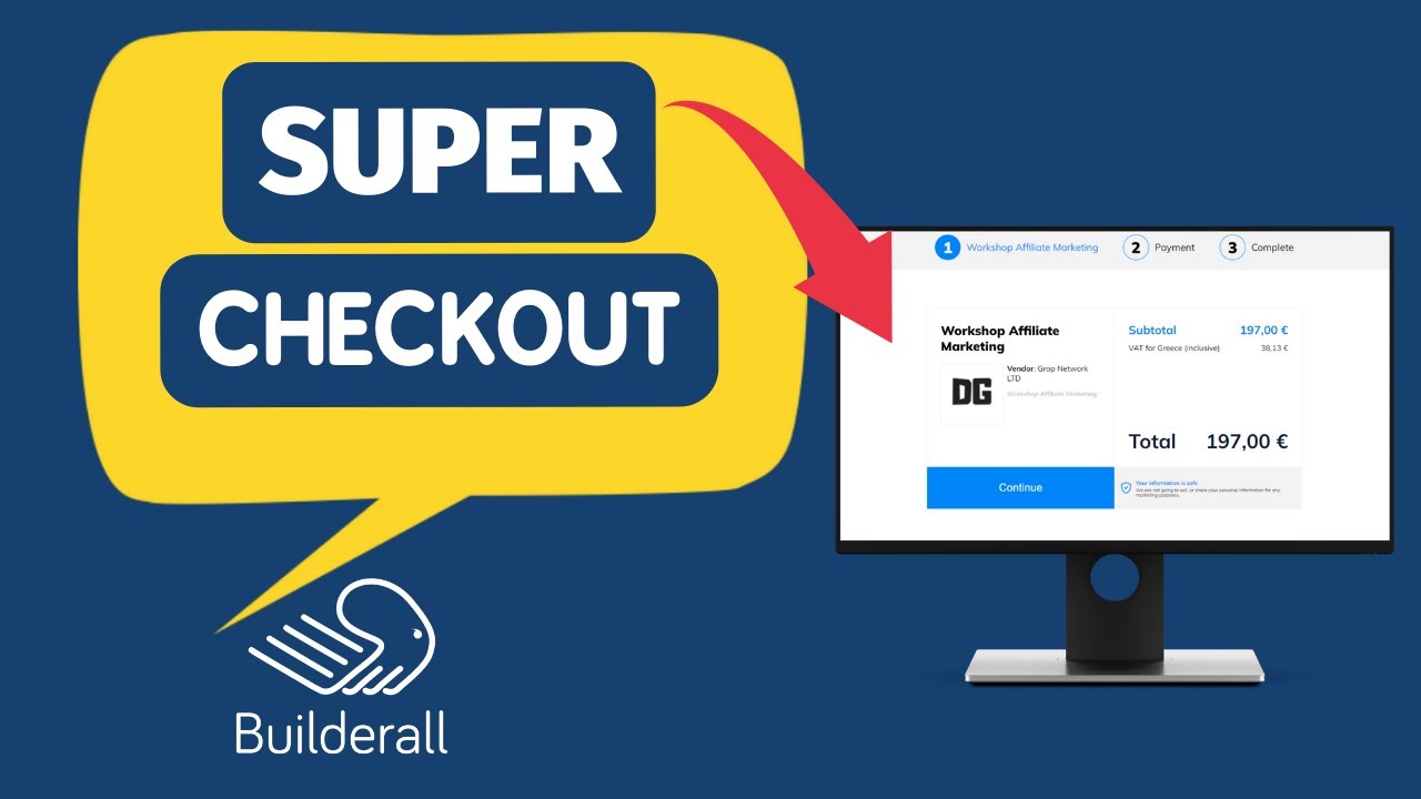 Super Checkout builderall πούλα ότι θέλεις από την ιστοσελίδα σου - YouTube