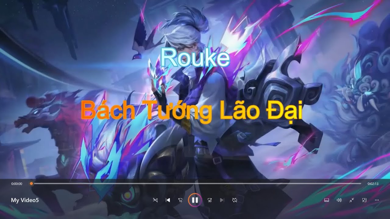 Soundtrack Skin Rouke Bách Tướng Lão Đại | Liên Quân Mobile - YouTube