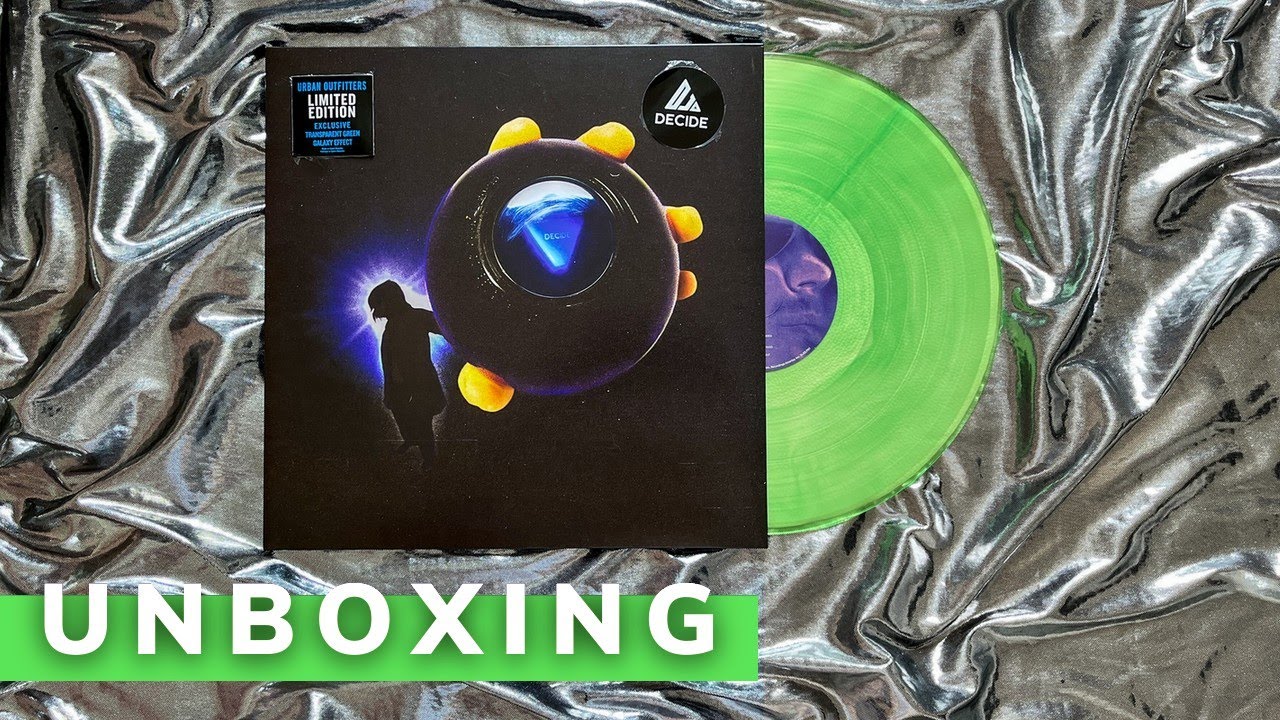 Djo - Decide (Transparent Green Galaxy Vinyl) Urban Outfitters ...