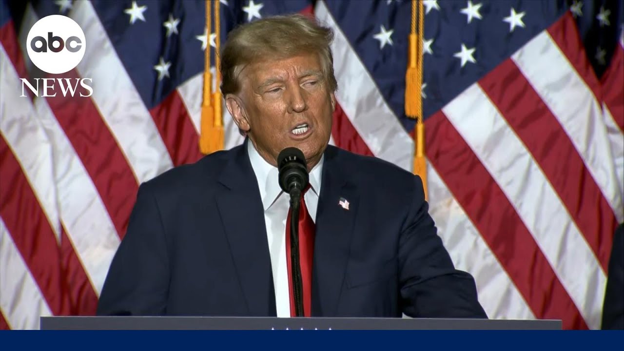 Trump speaks after Iowa caucus projected win - YouTube