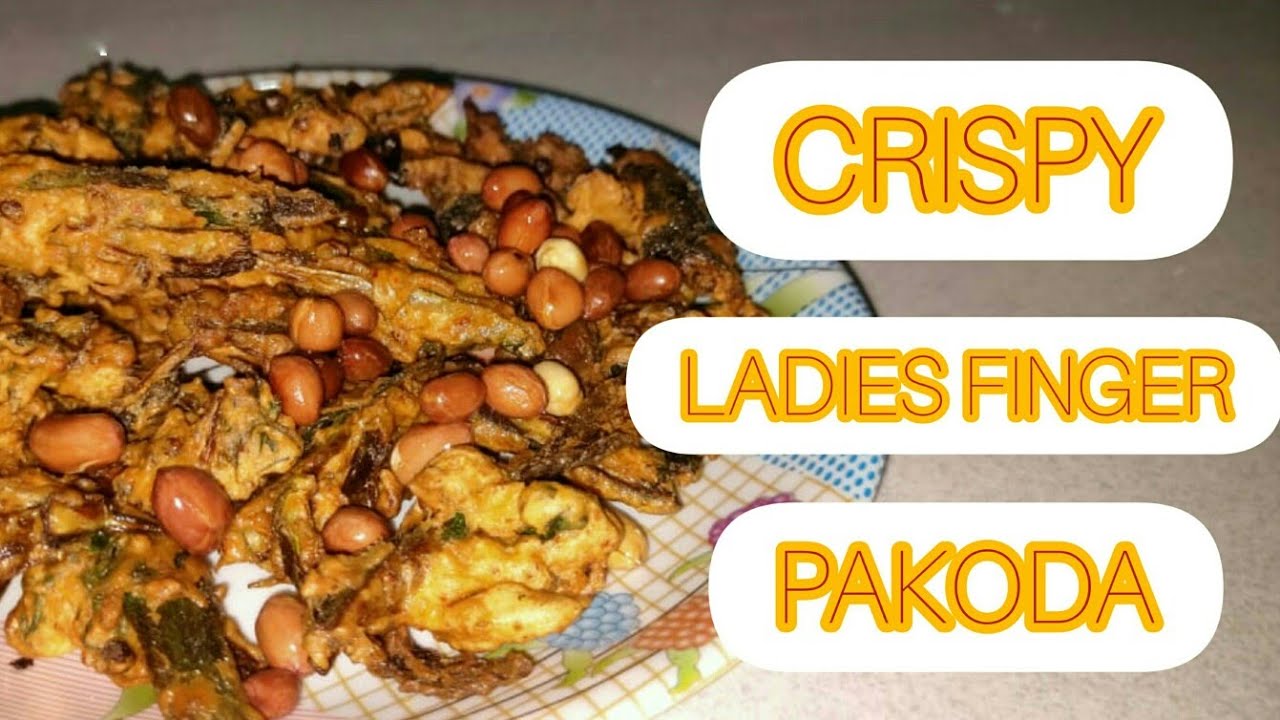 Classic ladies finger pakoda recipe//బెండి పకోడా - YouTube