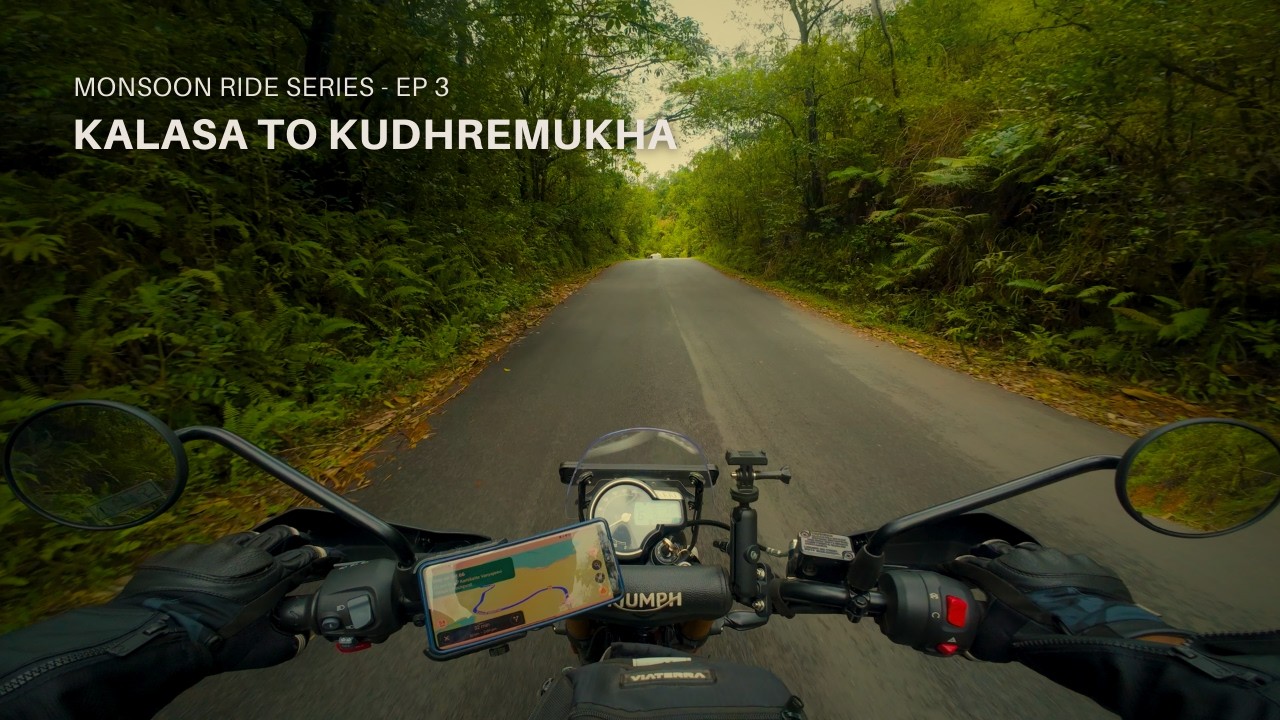 Through the Heart of Kudremukh 🌿| Kalasa → Kudremukh | Monsoon Ride ...