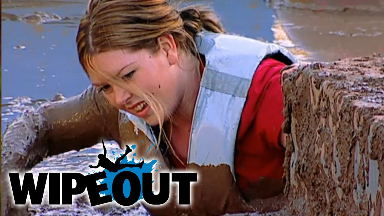 Group Mud Bath | Wipeout HD - YouTube