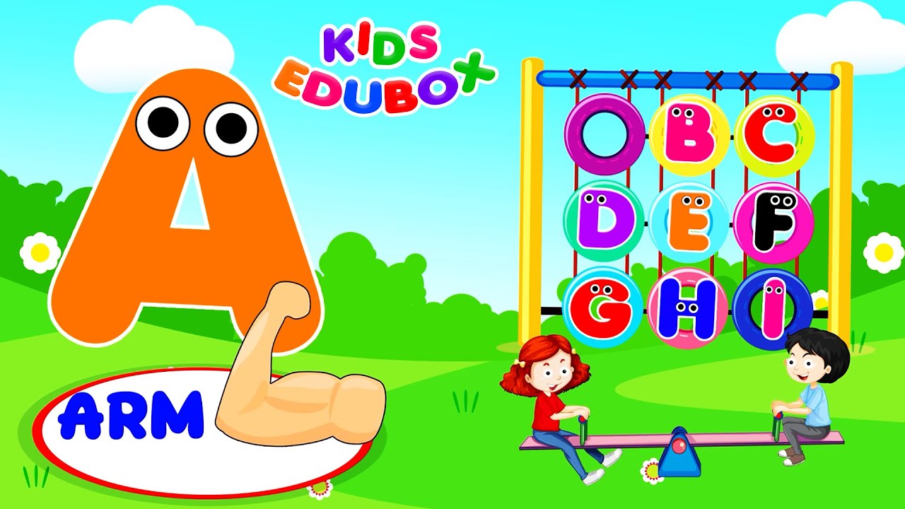 A to Z Body Parts Learning Videos For 3 Year Olds | Alphabet Learning ...