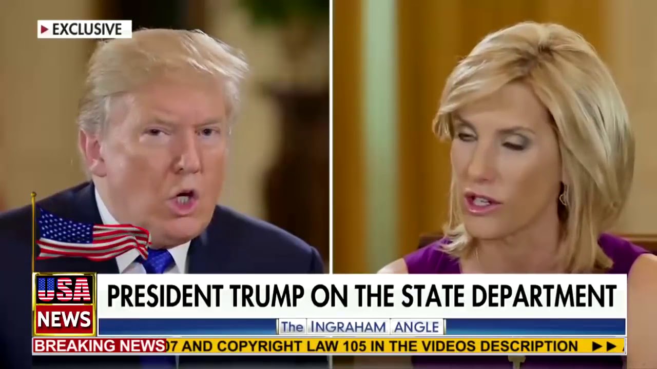 The Ingraham Angle 12 4 17 President Trump Exclusive Interview ...