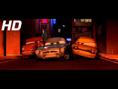 Cars 2 - Tokyo Fight - HD Clip