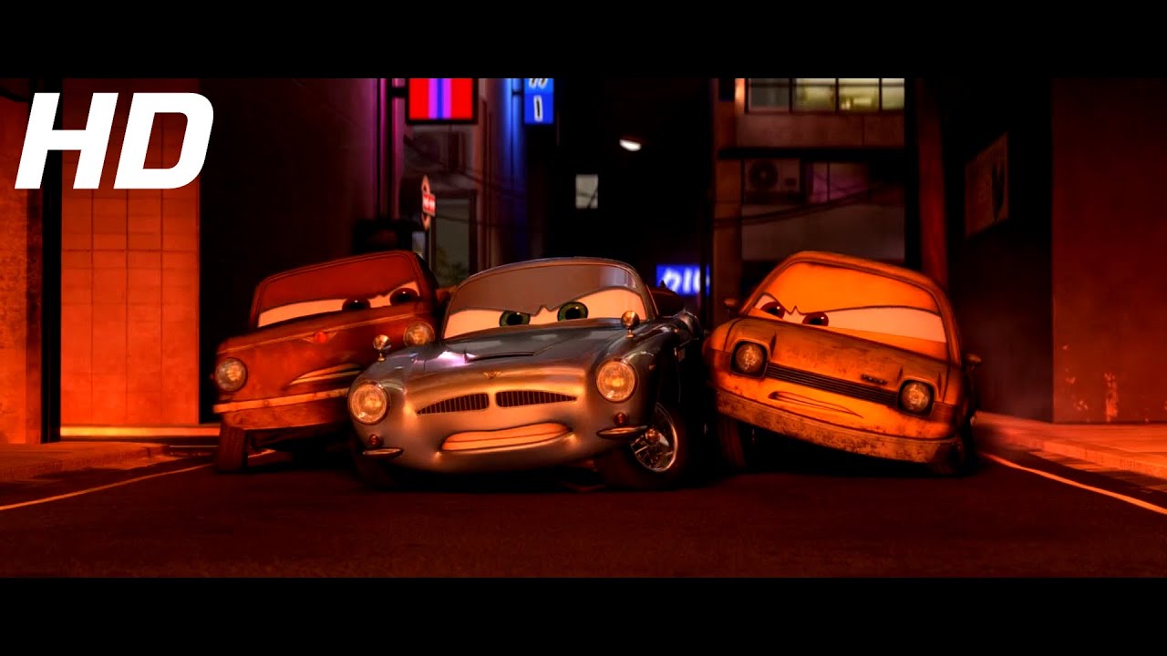 Cars 2 - Tokyo Fight - HD Clip - YouTube