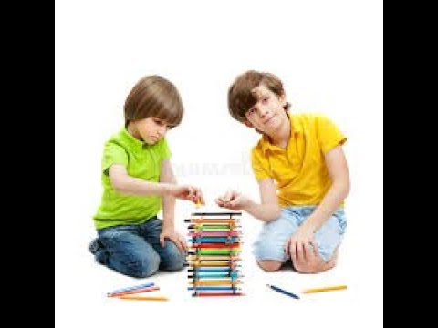 Pencil Tower Stem Challenge/Building a pencil tower/challenge for kids ...