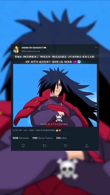 MADARA UCHIHA ENTRY IN 4TH GREAT NINJA WAR 😈🥶 - YouTube