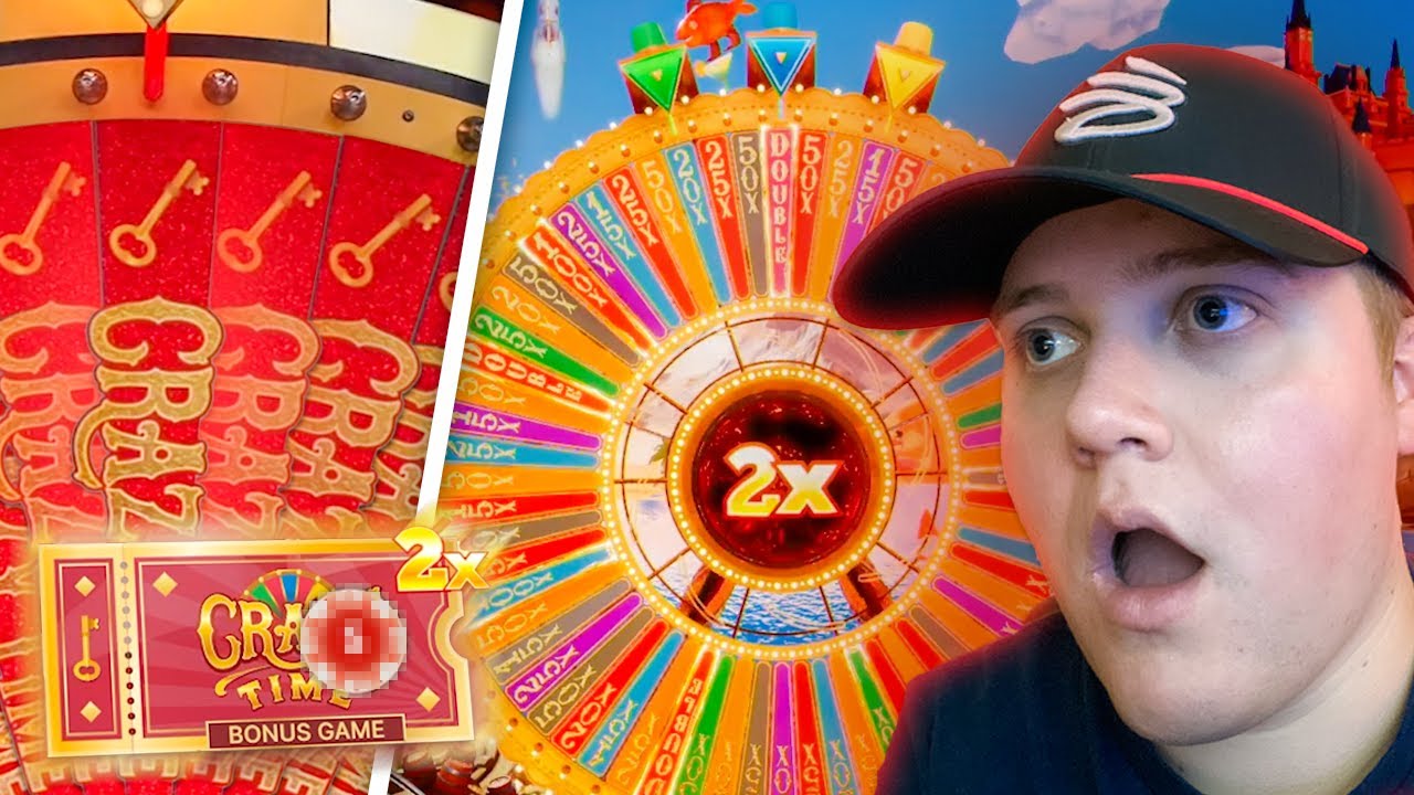 ALL IN BET HITS 2X TOP SLOT CRAZY TIME GAMESHOW! (INSANE) - YouTube