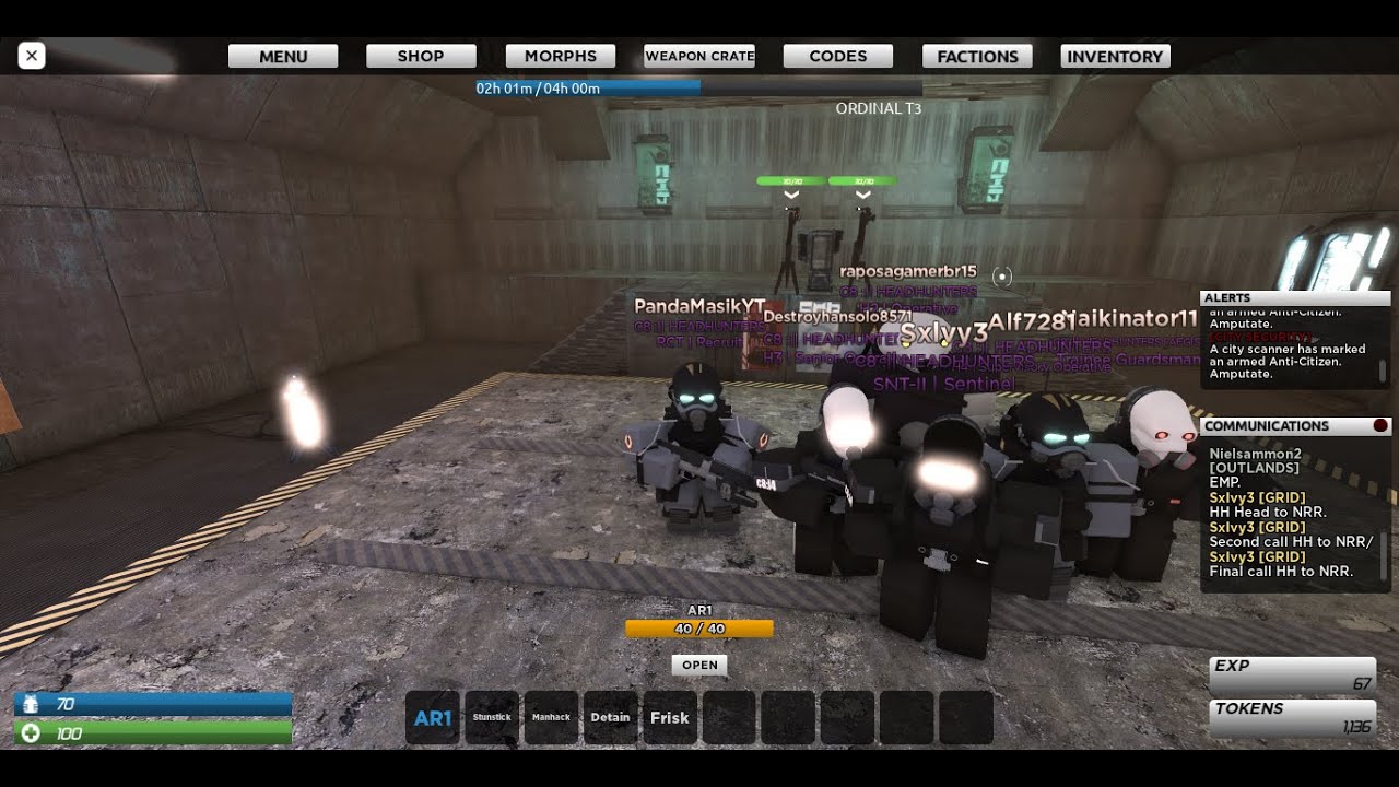 Roblox - city 8 | HeadHunters patrol#1 #city8 #patrol - YouTube