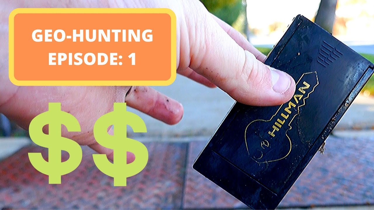GEO-HUNTING: EPISODE 1 Dropping Cash into Geocache. - YouTube