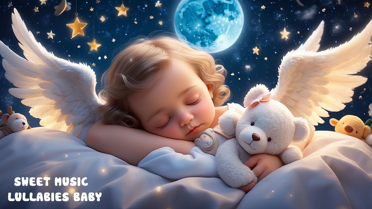 1 Hours Sweet Sleep Music Piano ♫ Lullabies Sweet Music 💤 Relaxing And ...