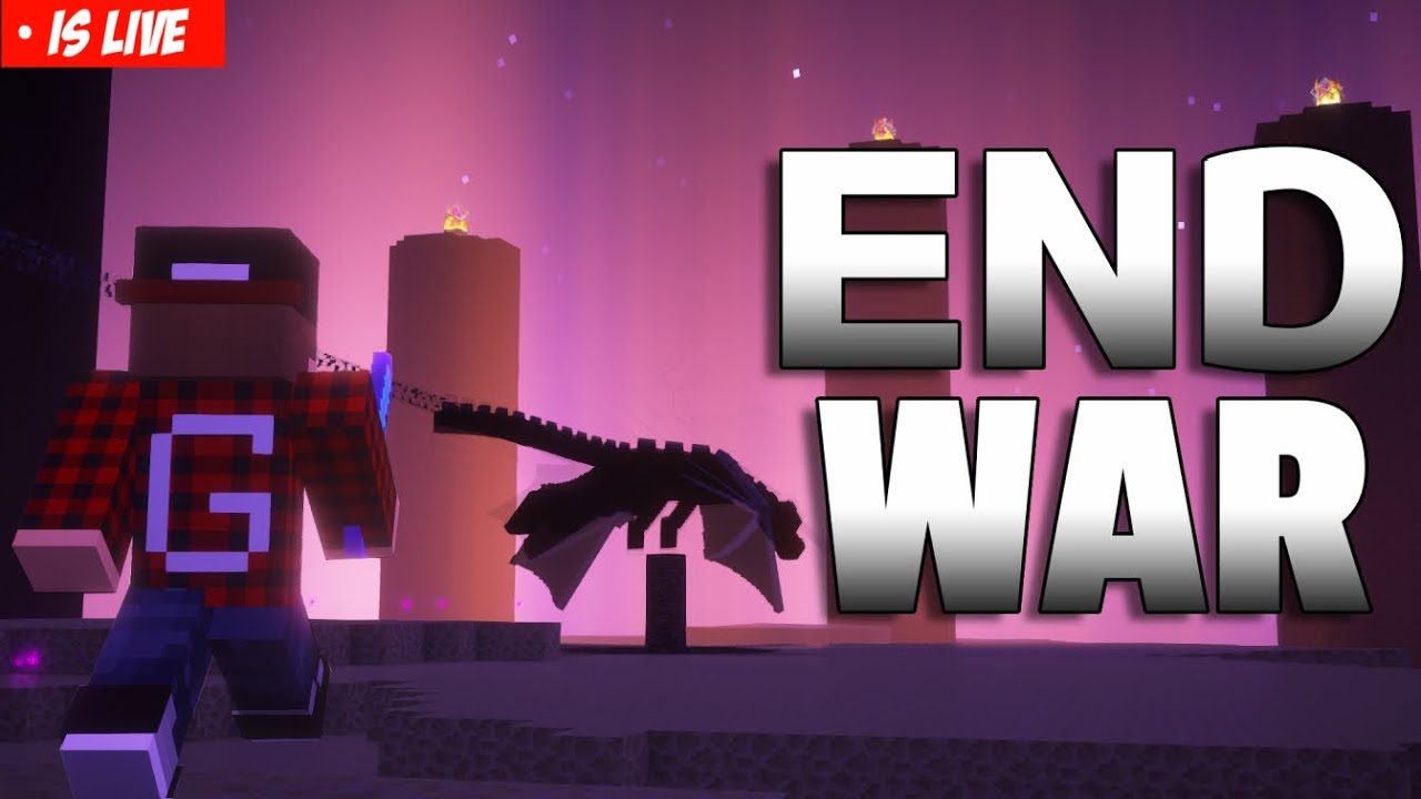 🔴MINECRAFT LIVE With Subscribers🔴Today is Endwar Fight till Win in EG ...