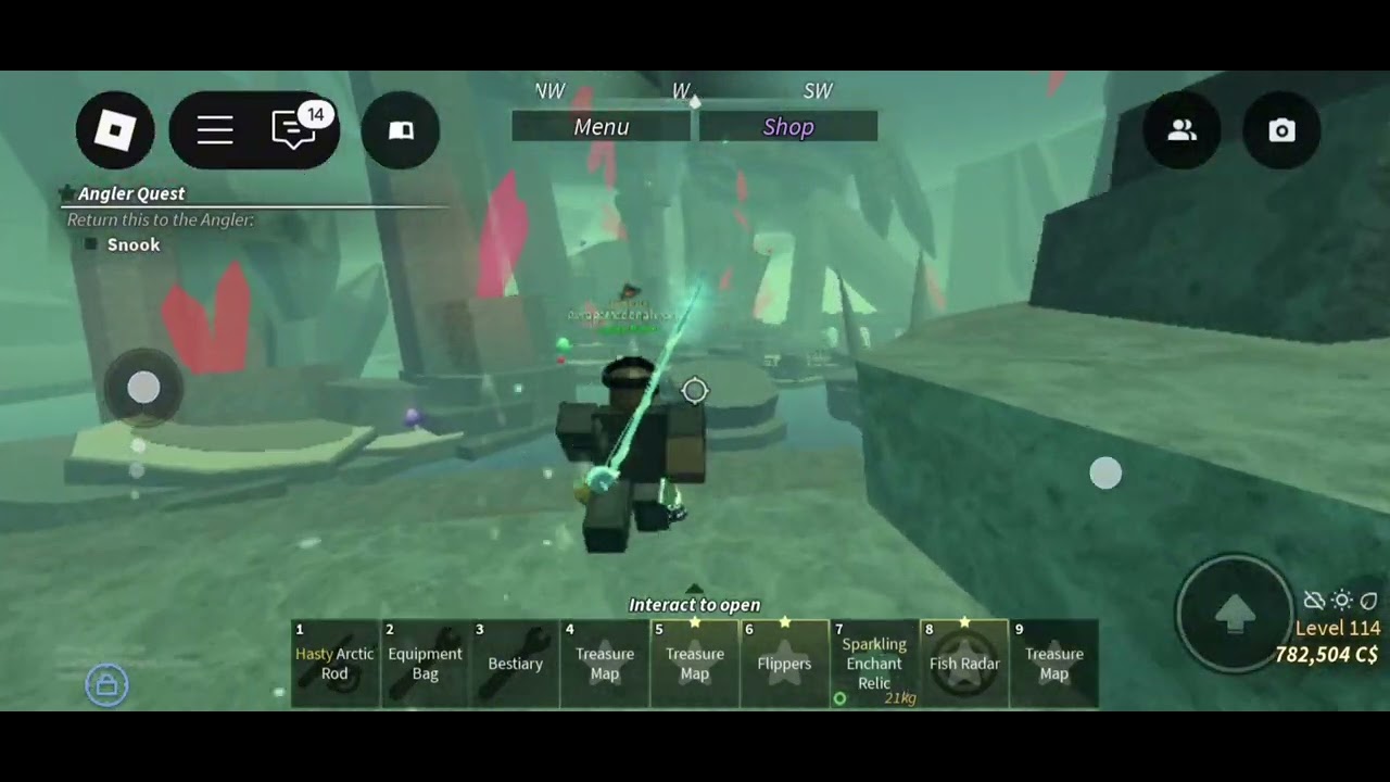 how to get rod of depths - YouTube