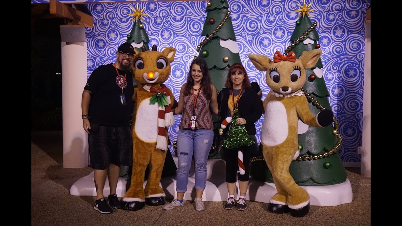 We Met Rudolph The Red Nosed Reindeer & Much More At SeaWorld's ...