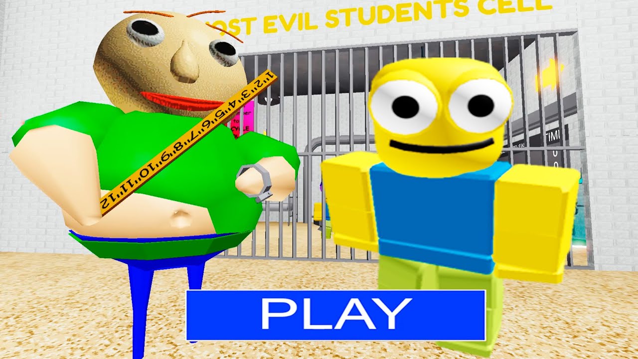 SPEED RUN in BALDI BARRY'S PRISON RUN! - YouTube