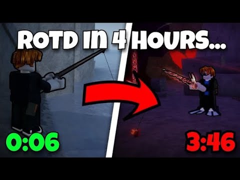 Can I GET ROTD IN 4 HOURS? | Roblox Fisch - YouTube