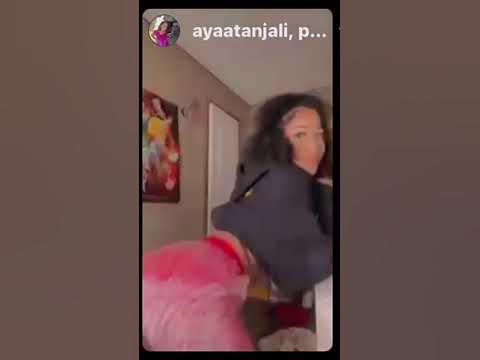 aya tanjali twerking in psd boxers - YouTube