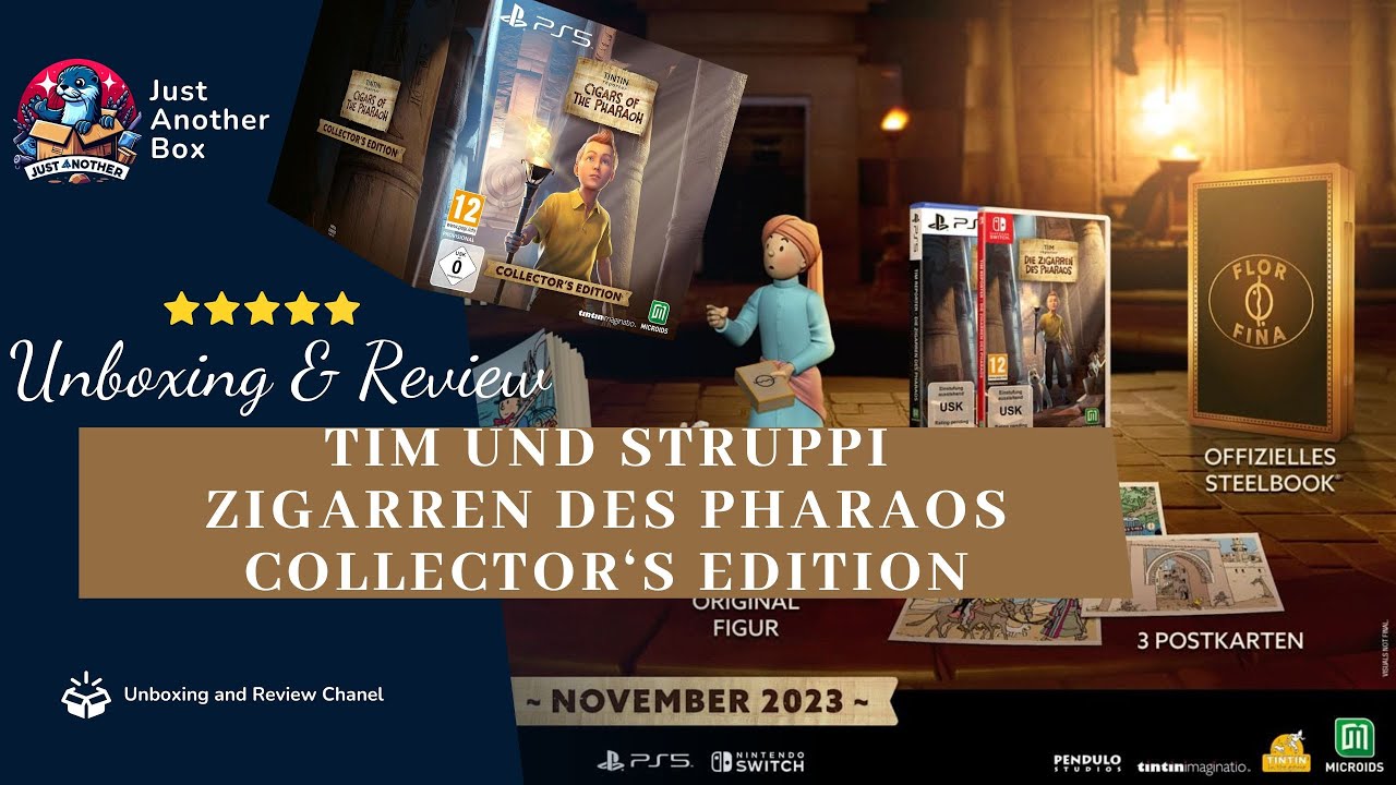 Abenteuer Pur: Unboxing & Review der 'Tim und Struppi Die Zigarren des ...