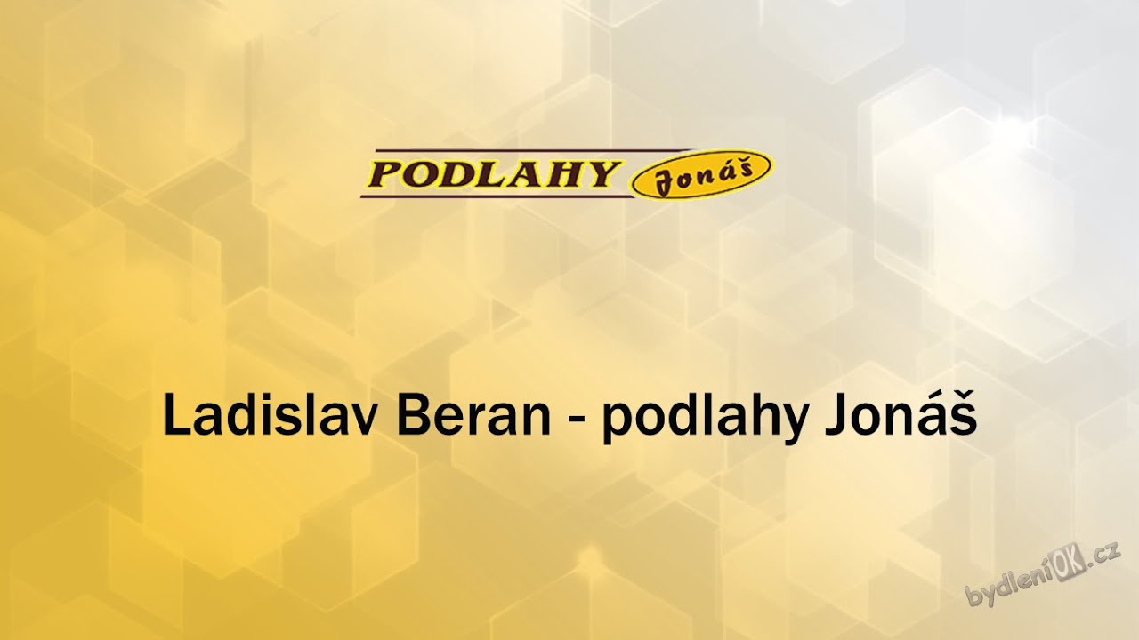 Ladislav Beran - podlahy Jonáš - Partner bydleníOK - YouTube