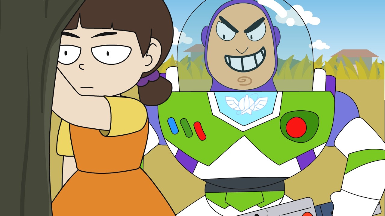 Brawl Stars Animation BUZZ LIGHTYEAR in SQUID GAME 2 - YouTube