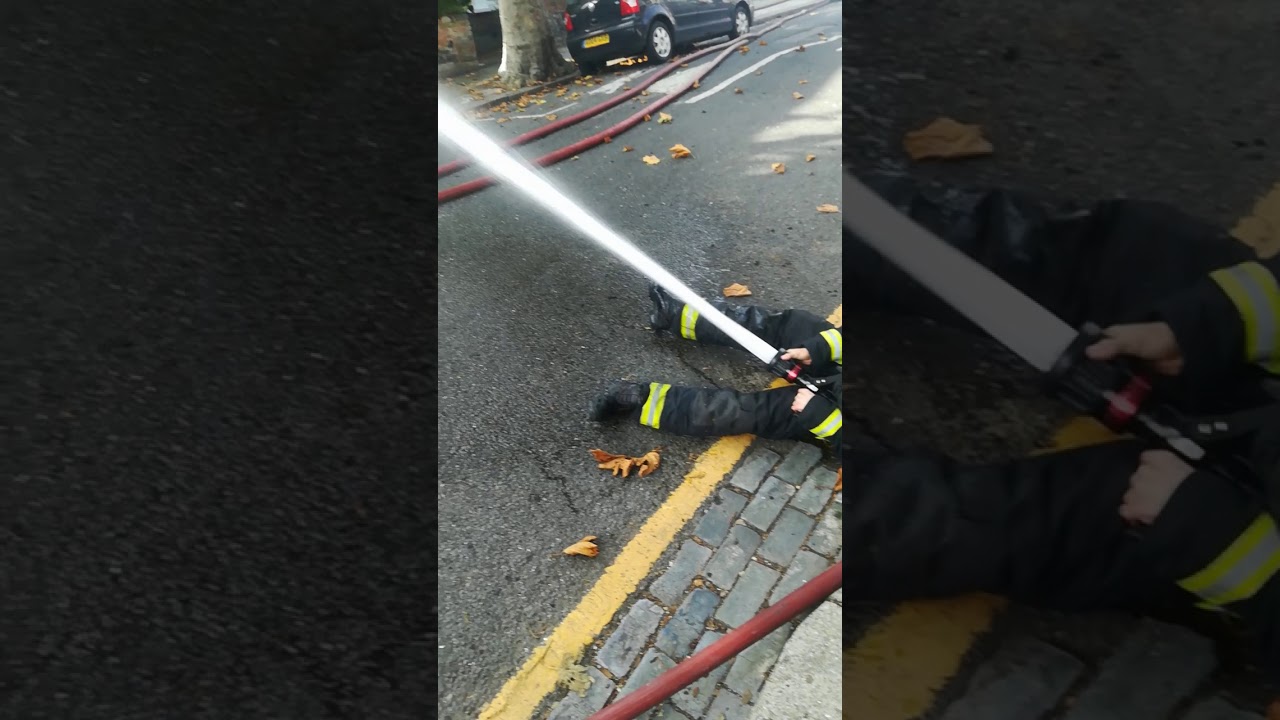 Most bad ass fire fighter - YouTube