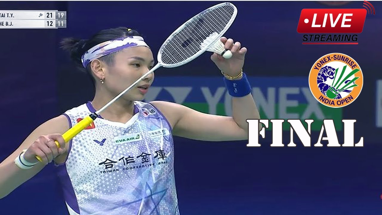 🔴LIVE - Tai Tzu Ying (TPE) vs Chen Yu Fei (CHN) I India Open 2024 I ...