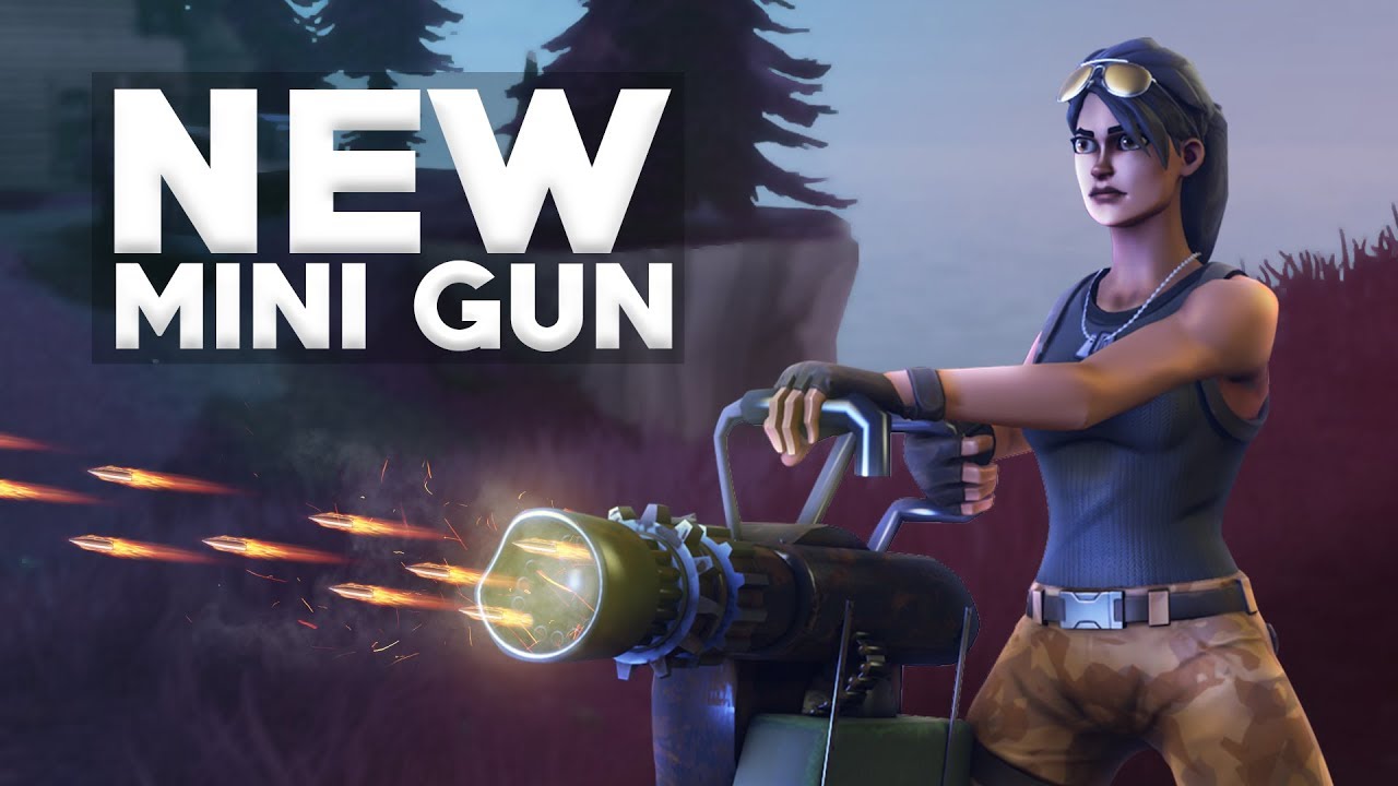 WE FOUND 8 MINI GUNS IN ONE AREA! Crazy Ending! - Fortnite Battle ...