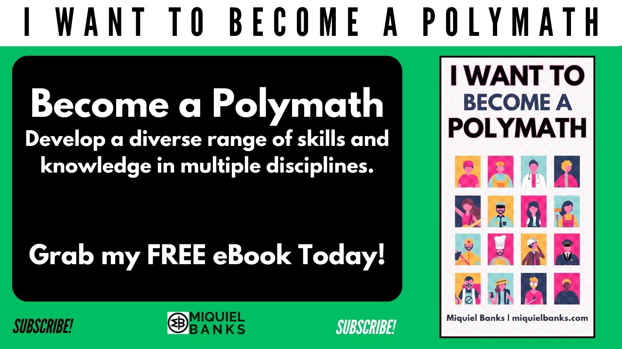 Book Trailer 4 - How to become a Polymath - YouTube