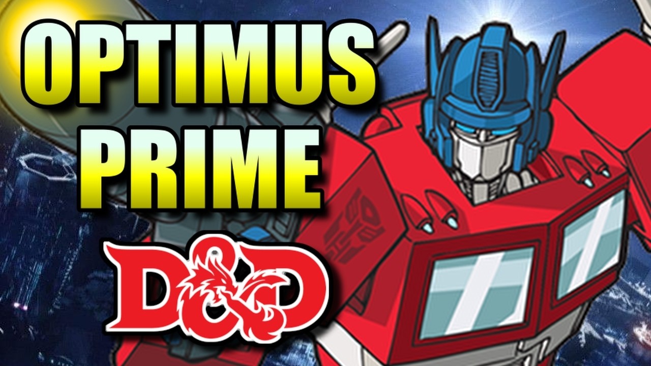 Building OPTIMUS PRIME in D&D - YouTube