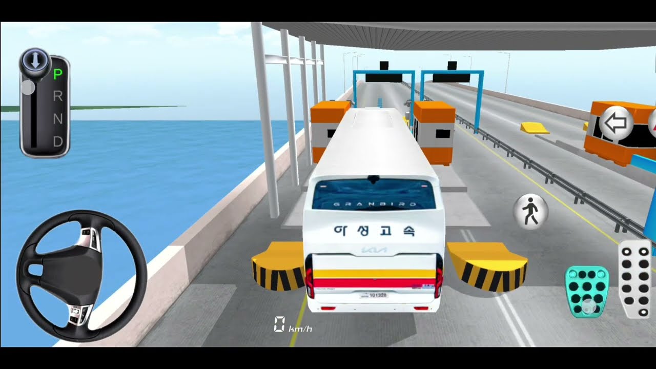 New Electric SUV Kia EV9 in Highway Rest Area - 3D Driving Class ...