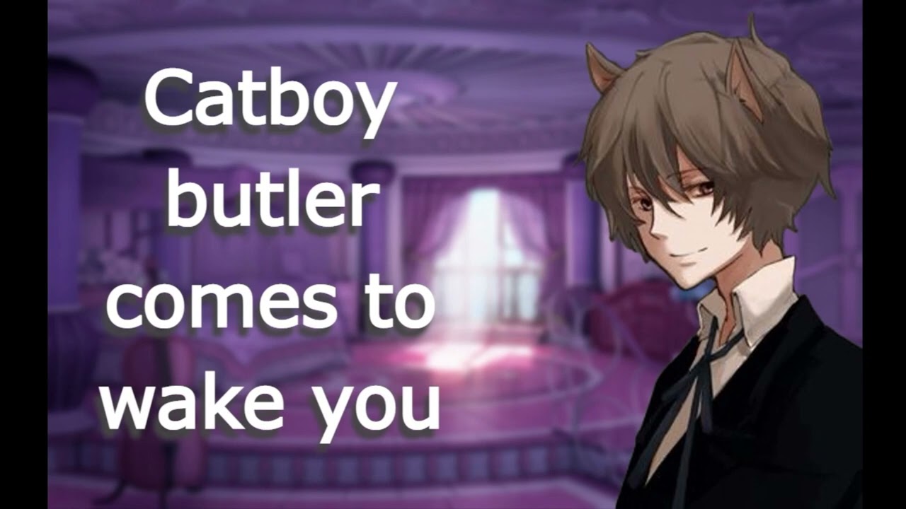 [M4F] Your neko butler comes to wake you (ASMR Roleplay) - YouTube