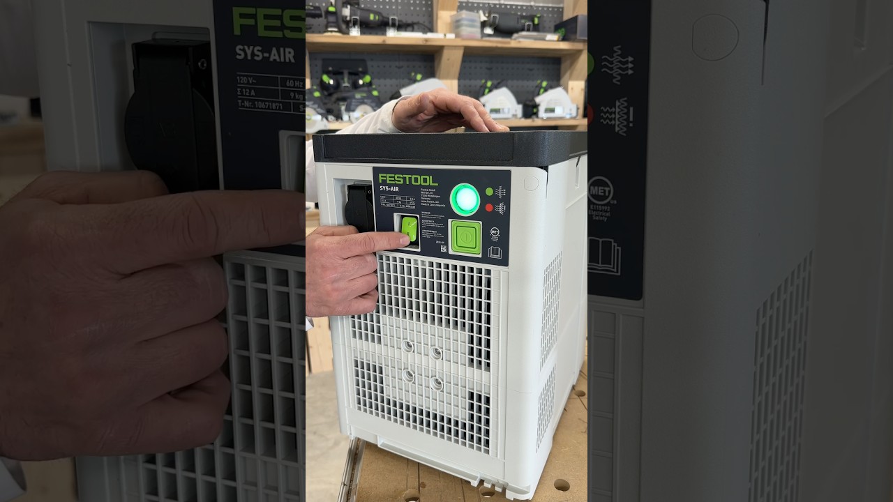 This is the brand new @festool-canada SYS-AIR filter! Great unit for ...