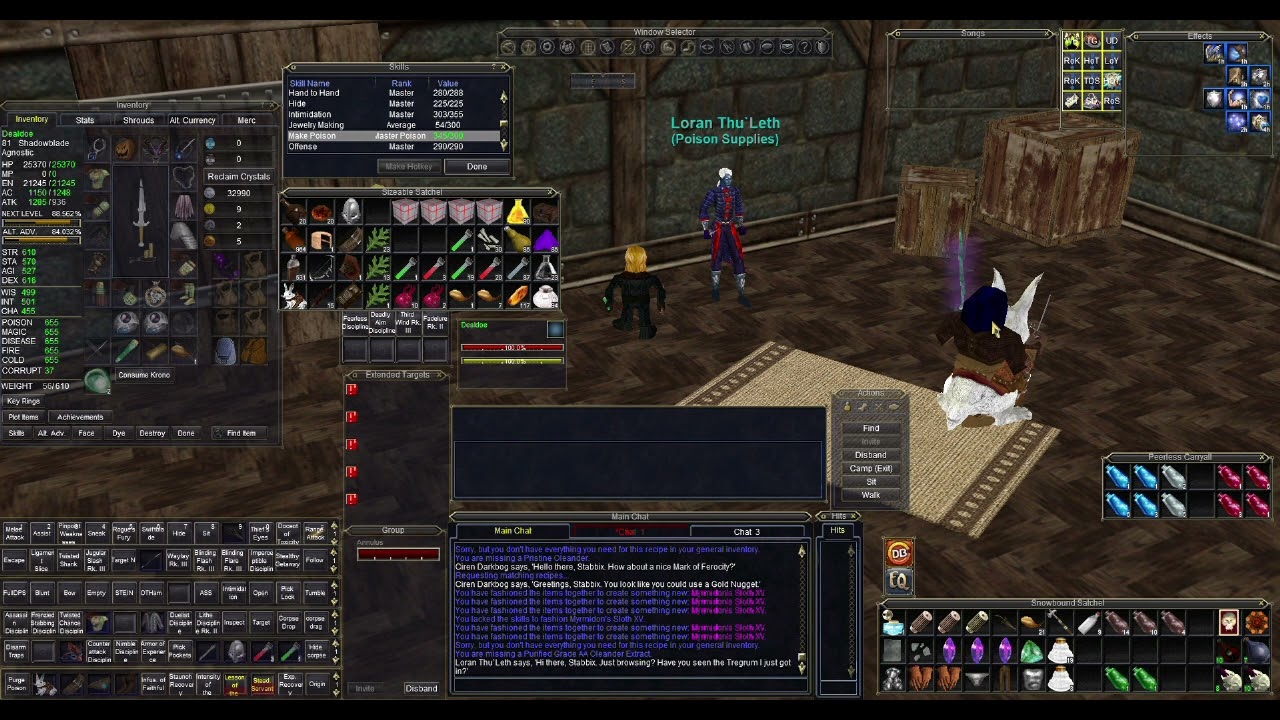 Everquest Poison Making Video Fifteen - Poison Making of the Future ...