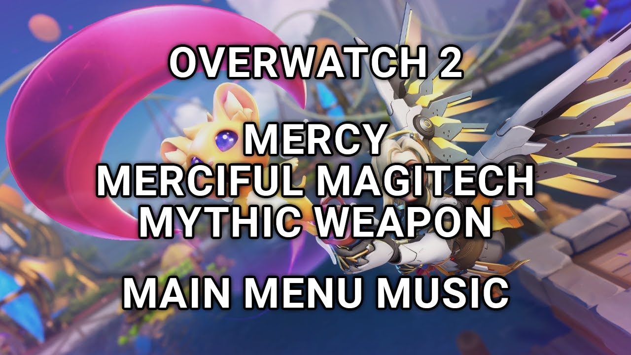 Overwatch 2 Season 16 - Mythic Merciful Magitech Mercy Weapon Main Menu ...