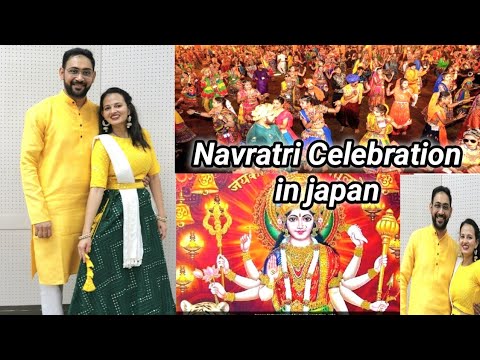 INDIAN COMMUNITY CELEBRATE NAVRATRI IN JAPAN 🔥| 2022 | Japan vlog ...