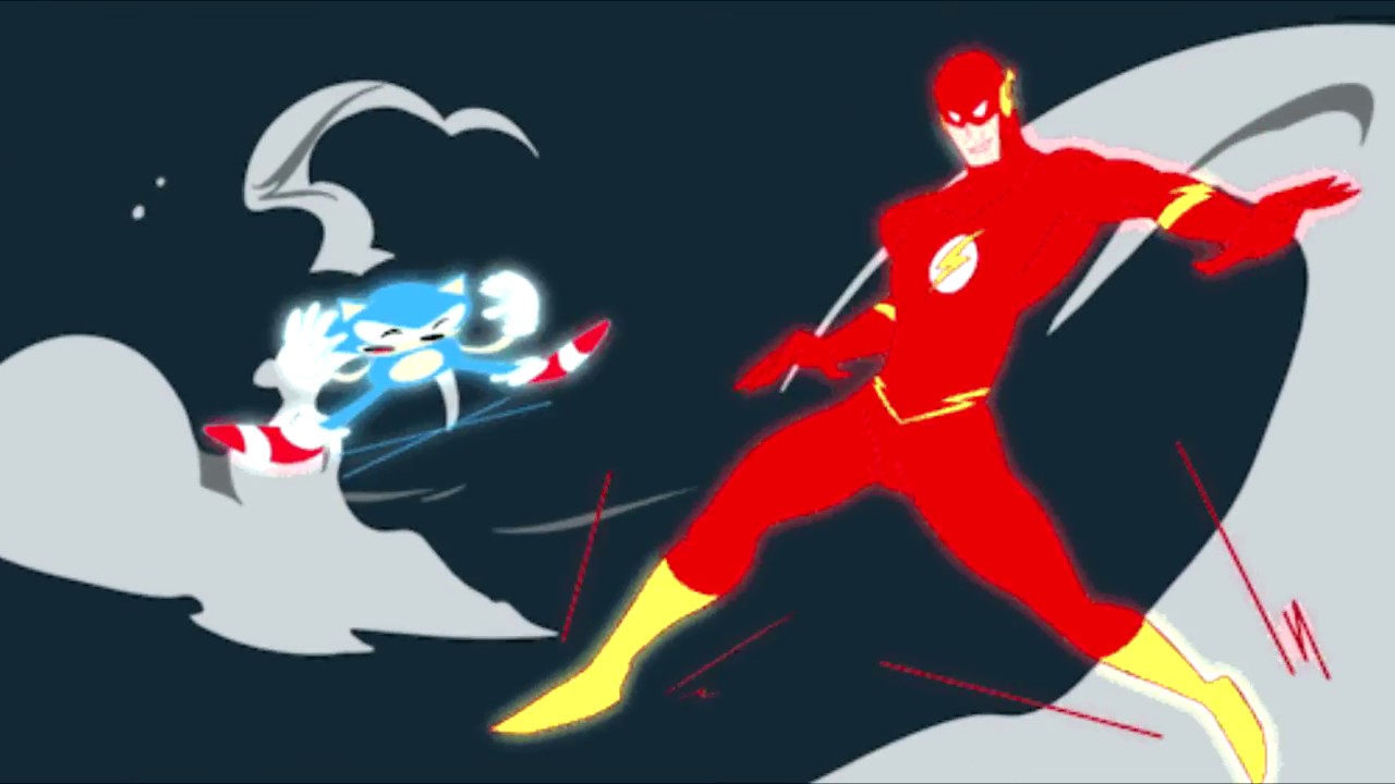 Sonic & The Flash Race! - YouTube