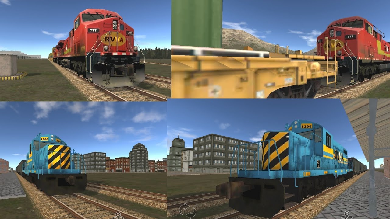 AWVR's 2013 train crash!!!!!! Train and railyard simulator - YouTube