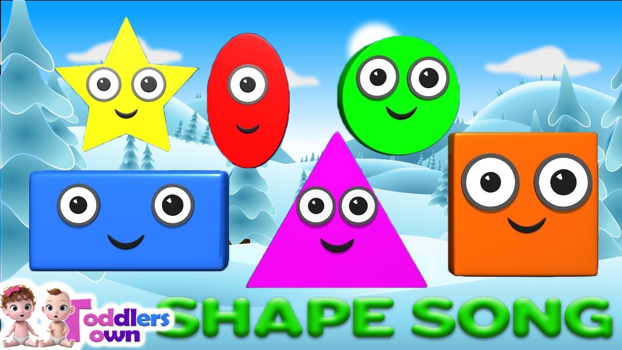 Shape Song | We Are Shapes | Learn Shapes For Toddlers | Educational ...