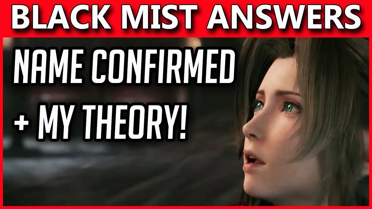 Final Fantasy 7 Remake | Black Smoke REVEALED & Working Theory ...