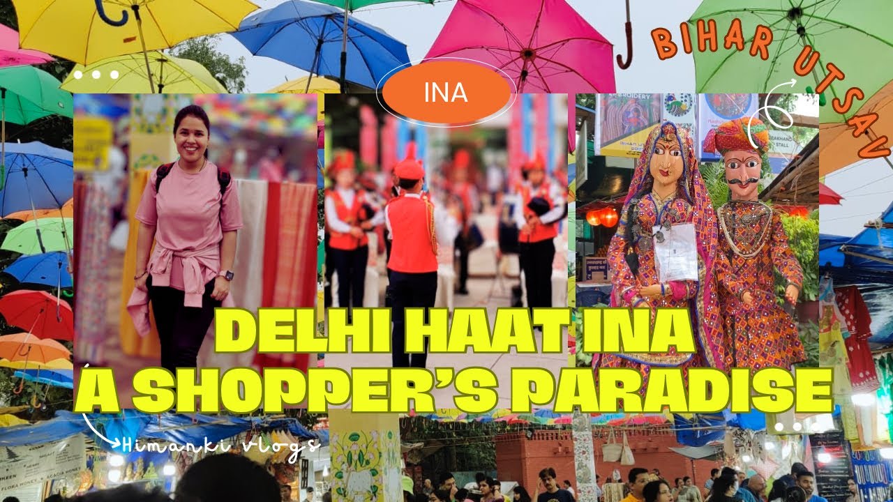 Delhi Haat INA | lot's of handmade treasures | must visit place in ...