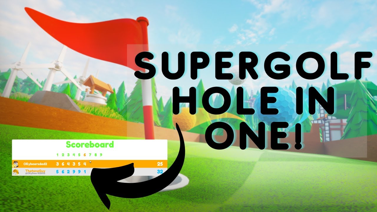 SUPERGOLF ON ROBLOX IS SO MUCH FUN - YouTube