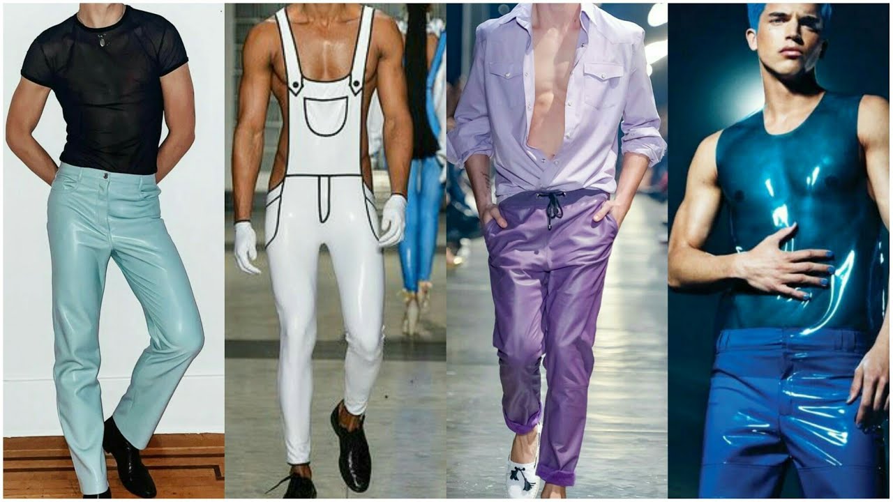 So cute and amazing leather outfits collection for all boys. - YouTube